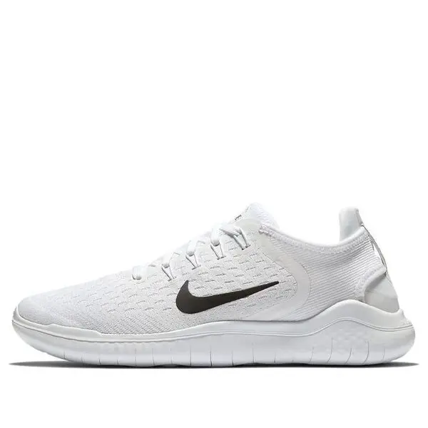 Nike Free Rn 2018 Athletic Sneakers - White/black