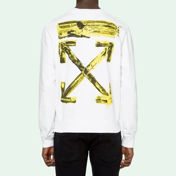 Off-White Acrylic Arrows Sweatshirt