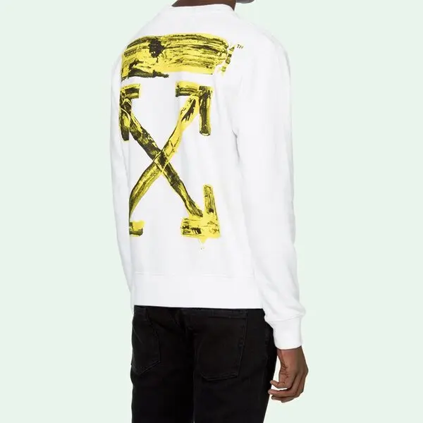 Off-White Acrylic Arrows Sweatshirt