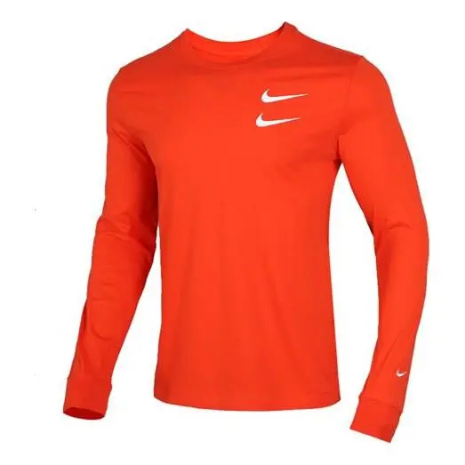 Nike Tee Round Neck Long Sleeves T-shirt - Orange