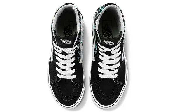 VANS Sk8-hi High-top Sneakers - Black