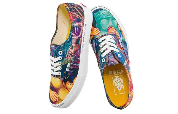 VANS Moca X Authentic 'judy Baca: Triumph Of The Hearts - Multi-color