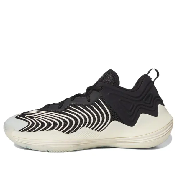 Adidas X Derrick Rose Son Of Chi Low Top Sneakers - Black/white/beige