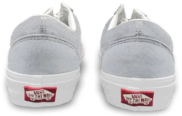 VANS Old Skool Pig Suede Sneakers - Grey/blue