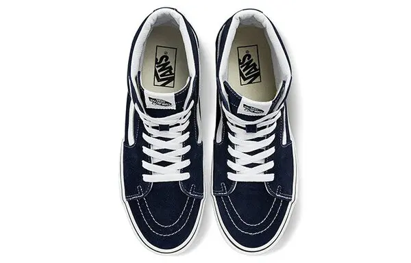 VANS Sk8-high-top Sneakers - Blue/white