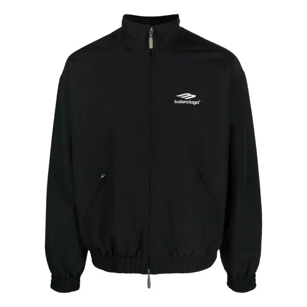 Balenciaga 3b Sports Icon Track Jacket - Black