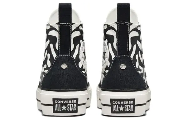 CONVERSE Chuck Taylor All Star Lift Platform High 'animal Mix - Black/white