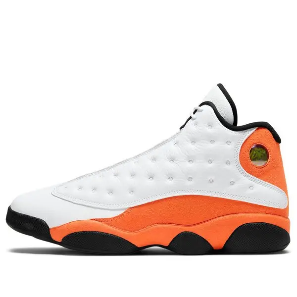 JORDAN Air Retro "starfish" Sneakers - White/black/starfish