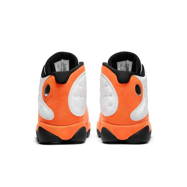 JORDAN Air Retro "starfish" Sneakers - White/black/starfish