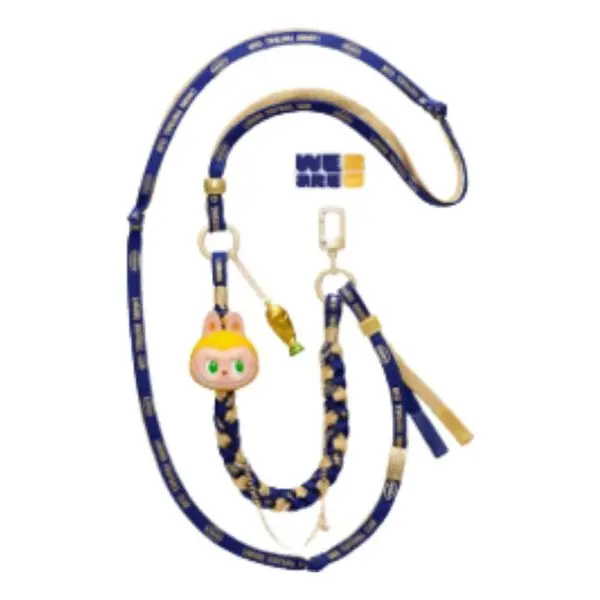 POP MART The Monsters X Fifa Series Long Lanyard 'crowning Moment' Secret Edition - Multi-color