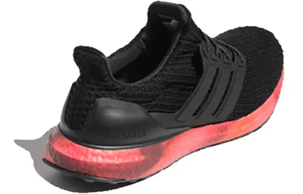 Adidas Ultraboost "rainbow Pack Red" Low Top Sneakers - Black/red