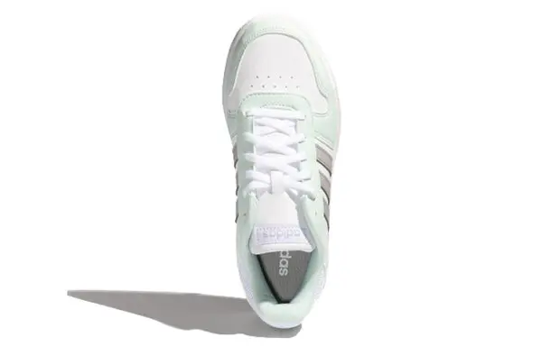 Adidas Hoops 2.0 Sneakers - White/grey/green
