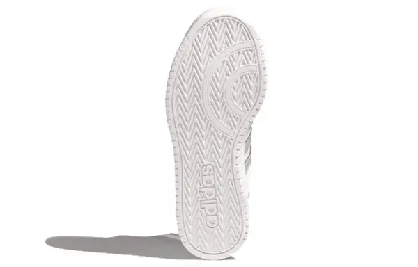 Adidas Hoops 2.0 Sneakers - White/grey/green