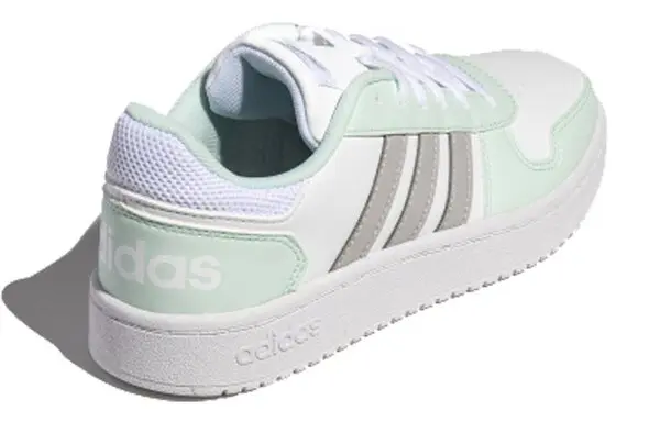 Adidas Hoops 2.0 Sneakers - White/grey/green