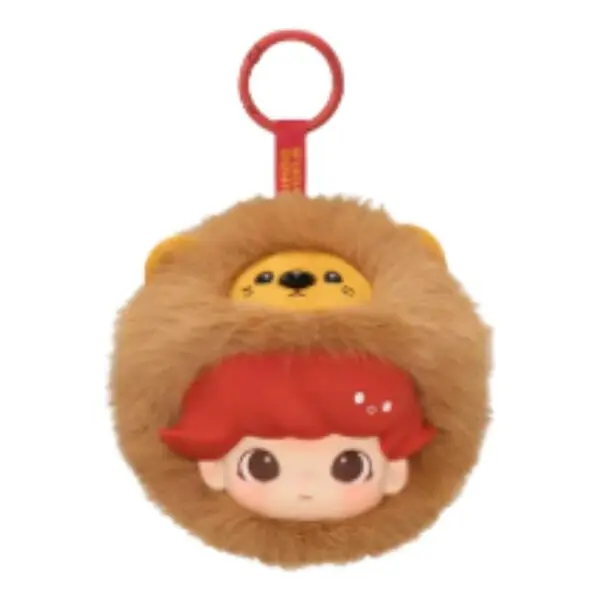 POP MART Dimoo The Secret Theatre Club Series Earphone Case 'timid Lion - Multi-color