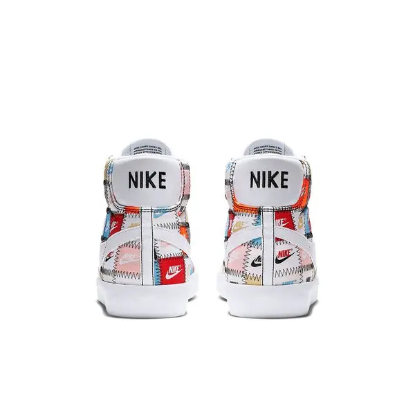 Nike Blazer Mid 'patchwork' Sneakers - White