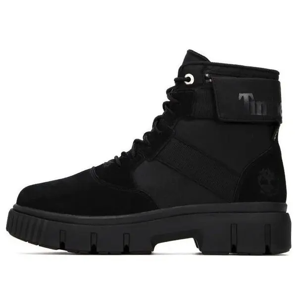 Timberland Greyfield 6 Inch Waterproof Boots Suede - Black