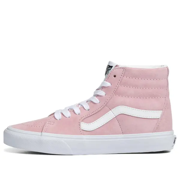 VANS Sk8-hi Pig Suede Sneakers - Pink/white