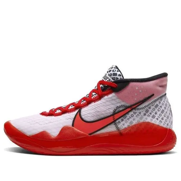 Nike Kd "youtube" Mid Top Sneakers - Red/white