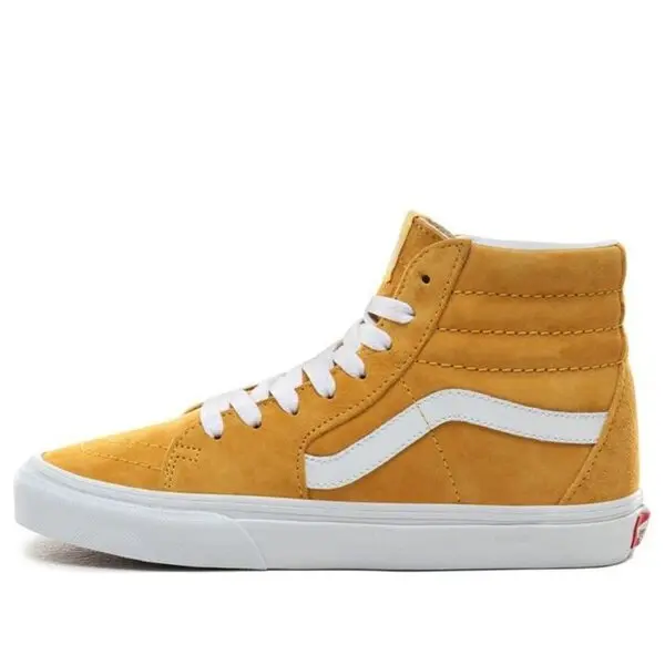 VANS Sk8-hi Suede High Top Sneakers - Yellow