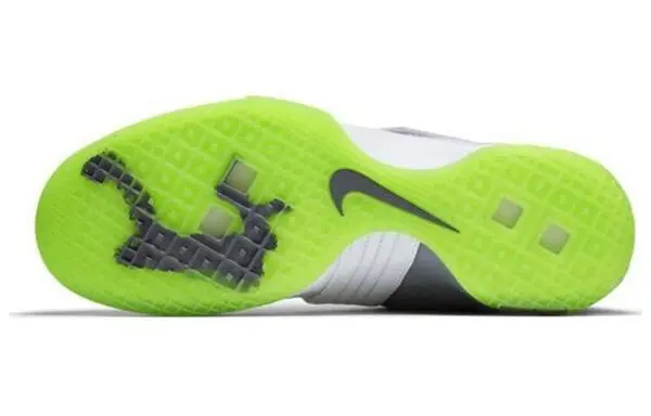 Nike Lebron Soldier Dunkman High Top Sneakers - White/grey/green