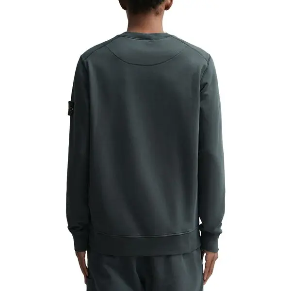 Stone Island Crewneck Sweatshirt - Grey/green
