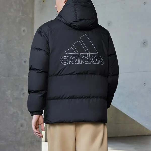 Adidas Down Puffer Jacket - Black