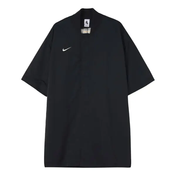 Nike X Fear Of God X Nba Crossover Short Sleeve Shirt - Black