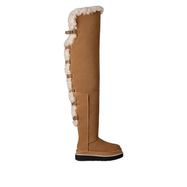 UGG X Sacai Thigh High Boot - Chestnut