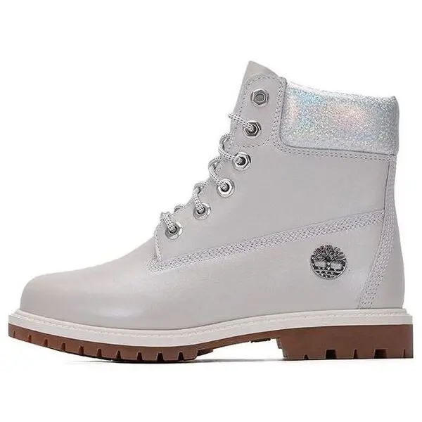 Timberland Heritage 6-inch Waterproof Lace-up Boots - Grey/silver