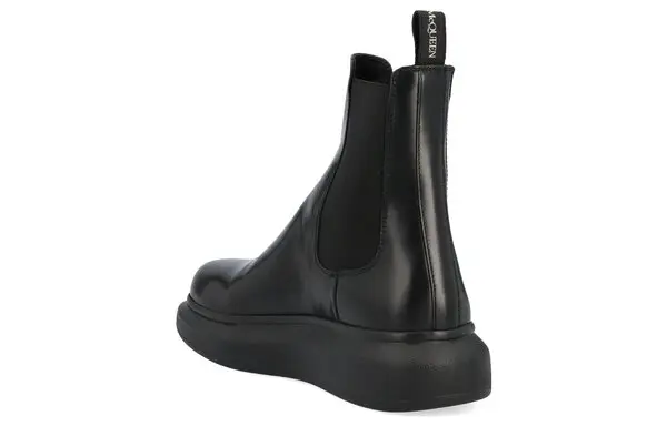 Alexander McQueen Hybrid Chelsea Boot - Black