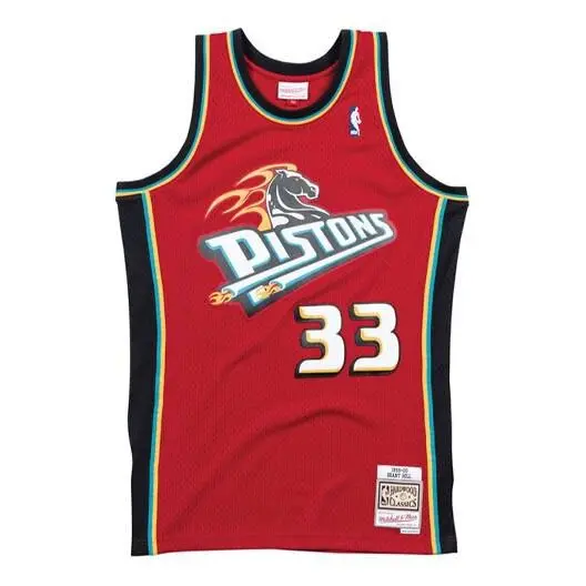 Mitchell & Ness Nba Detroit Pistons Alternate 1999-00 Grant Hill Swingman Jersey - None