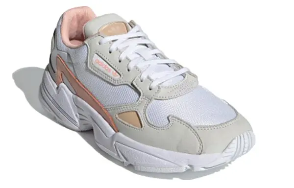 Adidas Falcon Sneakers - Gray/white/pink