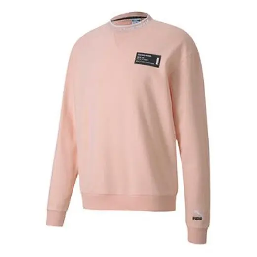 PUMA Culture Maker Knitted Collar Pullover - Pink
