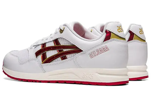 Asics Gel-saga Sneakers - White/red