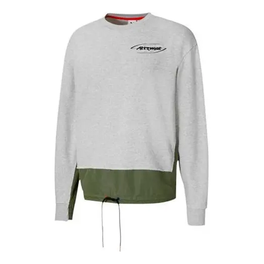 PUMA X Attempt Crossover Splicing Casual Round Neck