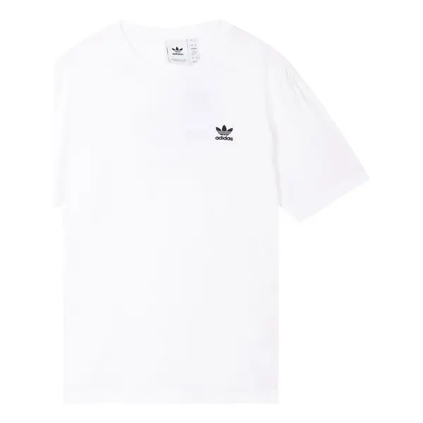 Adidas Originals B+f Trefoil Tee Logo Printing Male - White