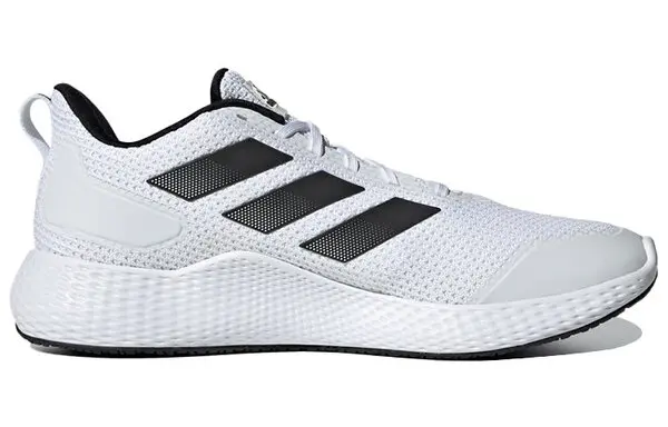 Adidas Edge Gameday Athletic Shoes - White/black