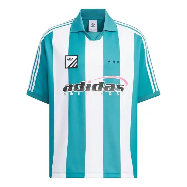 Adidas Trefoil Logo Football Graphic Polo - Arctic Fusion