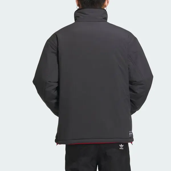 Adidas Originals X Feifei Ruan Reversible Sherpa Jacket - Black/red