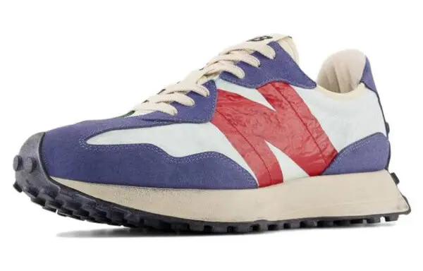 NEW BALANCE 327 Sneakers - Yellow/red/pink