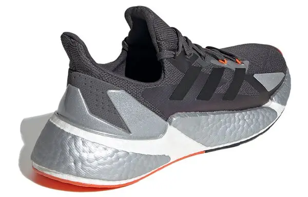 Adidas X9000l4 "grey Six Orange" Athletic Sneakers
