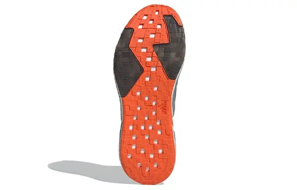 Adidas X9000l4 "grey Six Orange" Athletic Sneakers