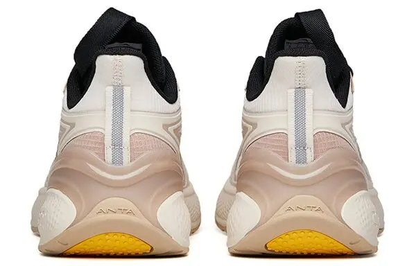 ANTA C37 2.0 Soft Running Sneakers - Beige/black