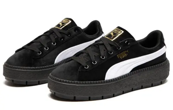 PUMA Platform Trace V Sneakers - Black/white