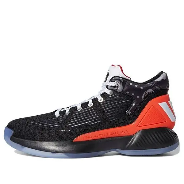 Adidas D Rose High Top Sneakers - Black