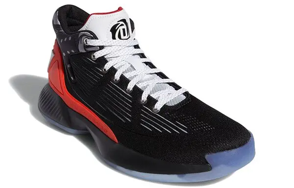 Adidas D Rose High Top Sneakers - Black