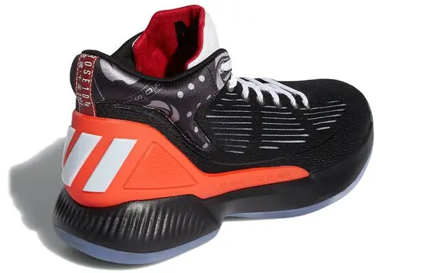 Adidas D Rose High Top Sneakers - Black