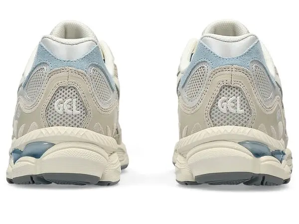 Asics Gel-nyc "beige Blue" Athletic Sneakers - Beige/blue