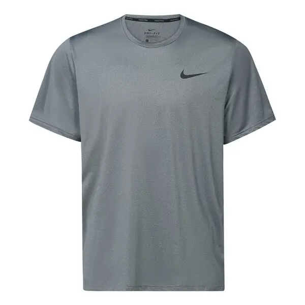 Nike Pro Dri-fit Short Sleeve Top - Gray